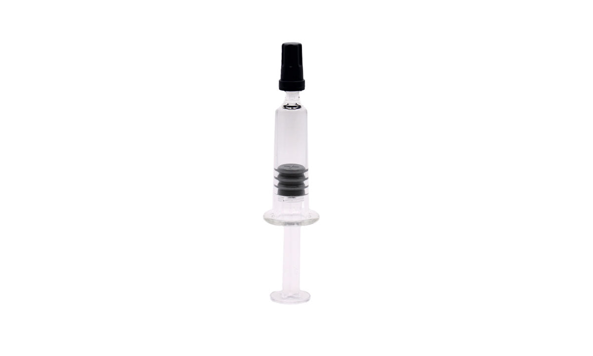 Straight Glass Syringe Tip with End Cap – Salt City Connection
